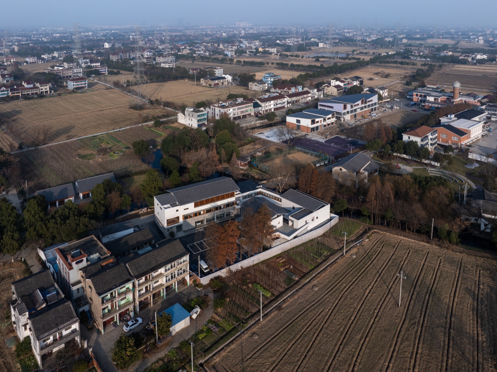 Party and Public Center of Longnan Village, China by Sens Architects ...