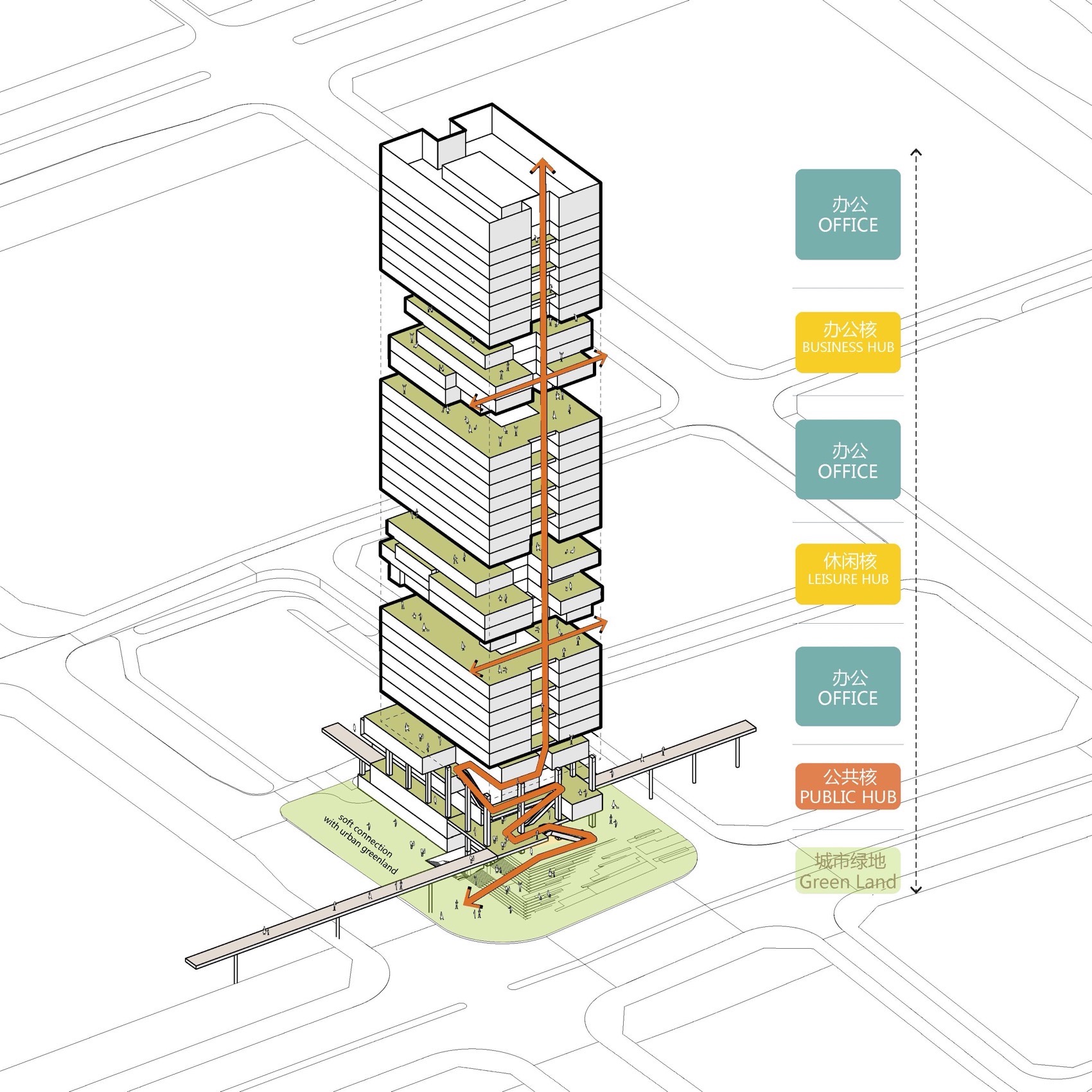 T33 Full-Time Center, China by Aedas + Cheng Chung Design, HK - 谷德设计网