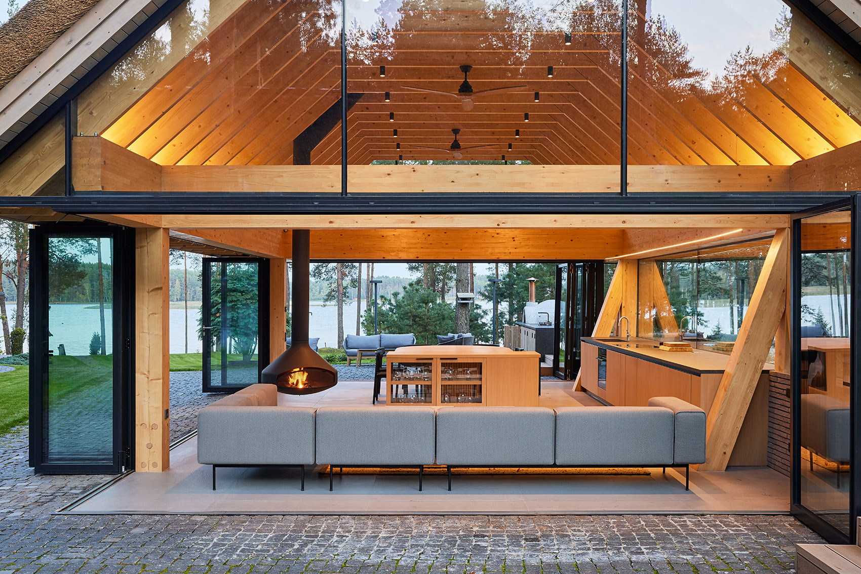 Pool house by HEIMA architects - 谷德设计网