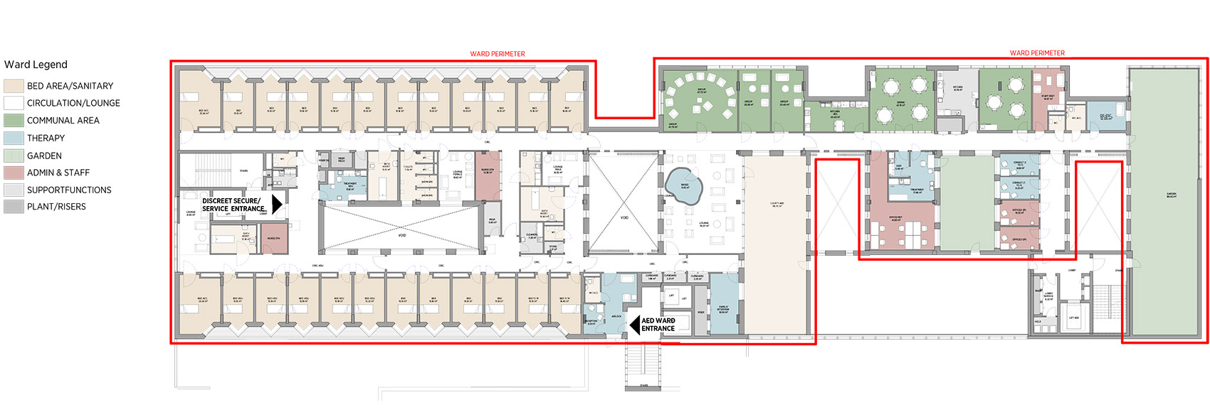 Springfield大学医院，英国 / C.F. Møller Architects - 谷德设计网