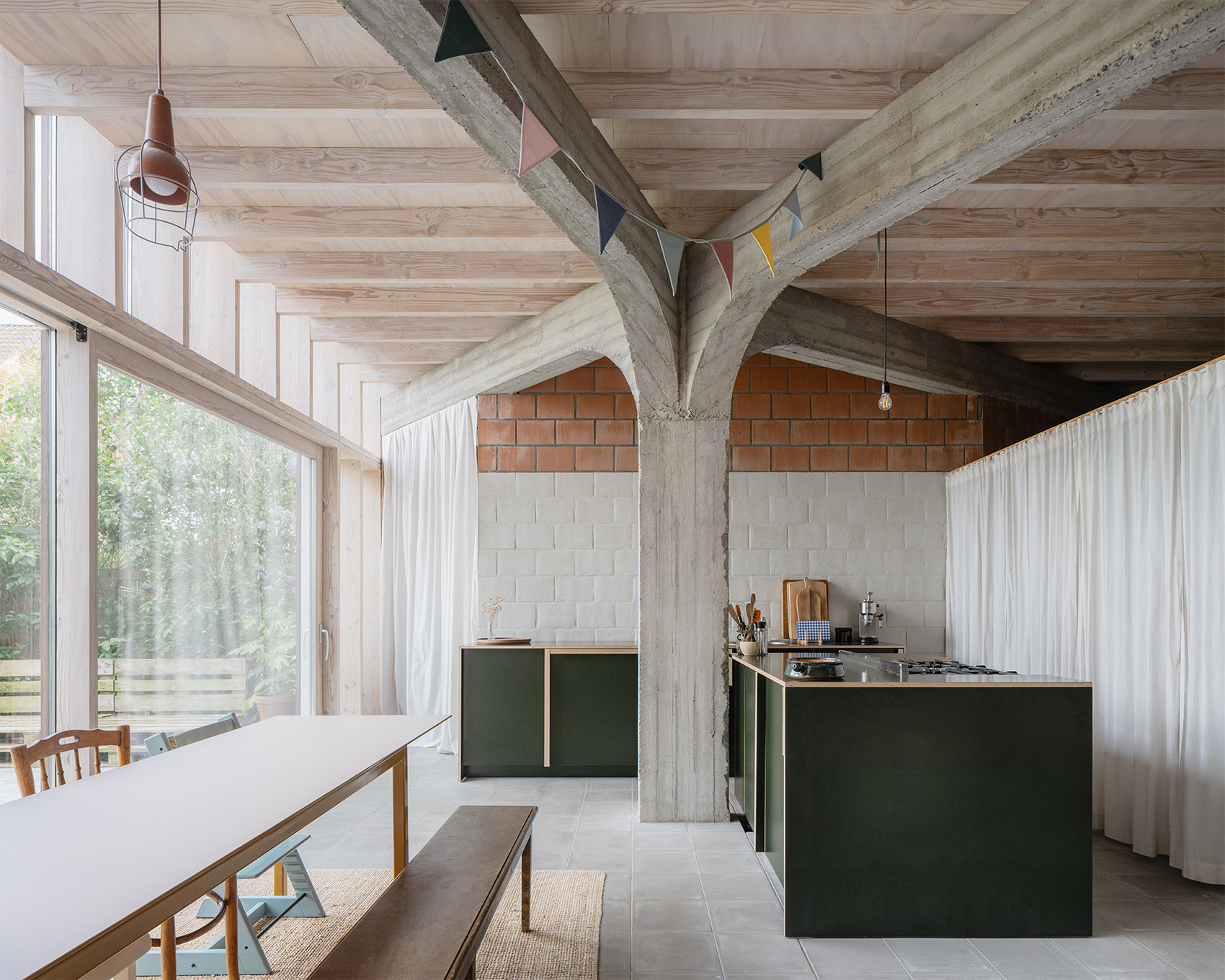 T uin HUIS Atelier by Atelier Janda Vanderghote - 谷德设计网