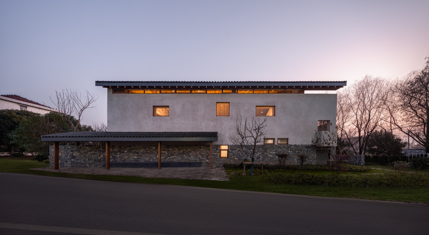 Longnan Village Bohong Library, China by Sens Architects - 谷德设计网