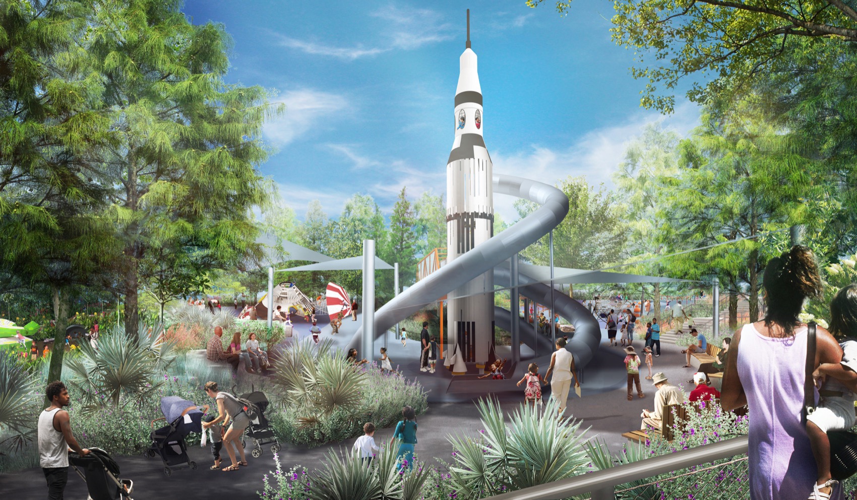 HERMANN PARK by Michael Van Valkenburgh Associates - 谷德设计网