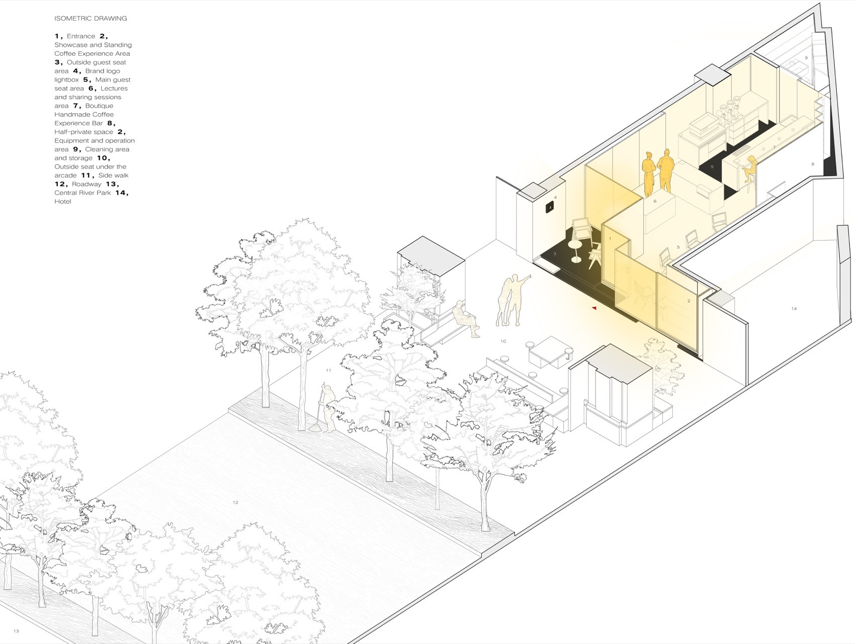 COSE CAFE by objectsgroup - 谷德设计网