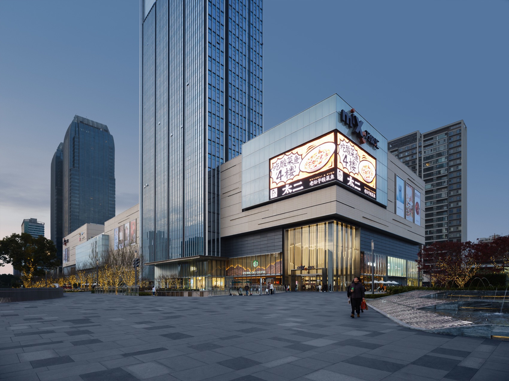 The MixC Wuxi Binhu Landscape Design by PLAND - 谷德设计网