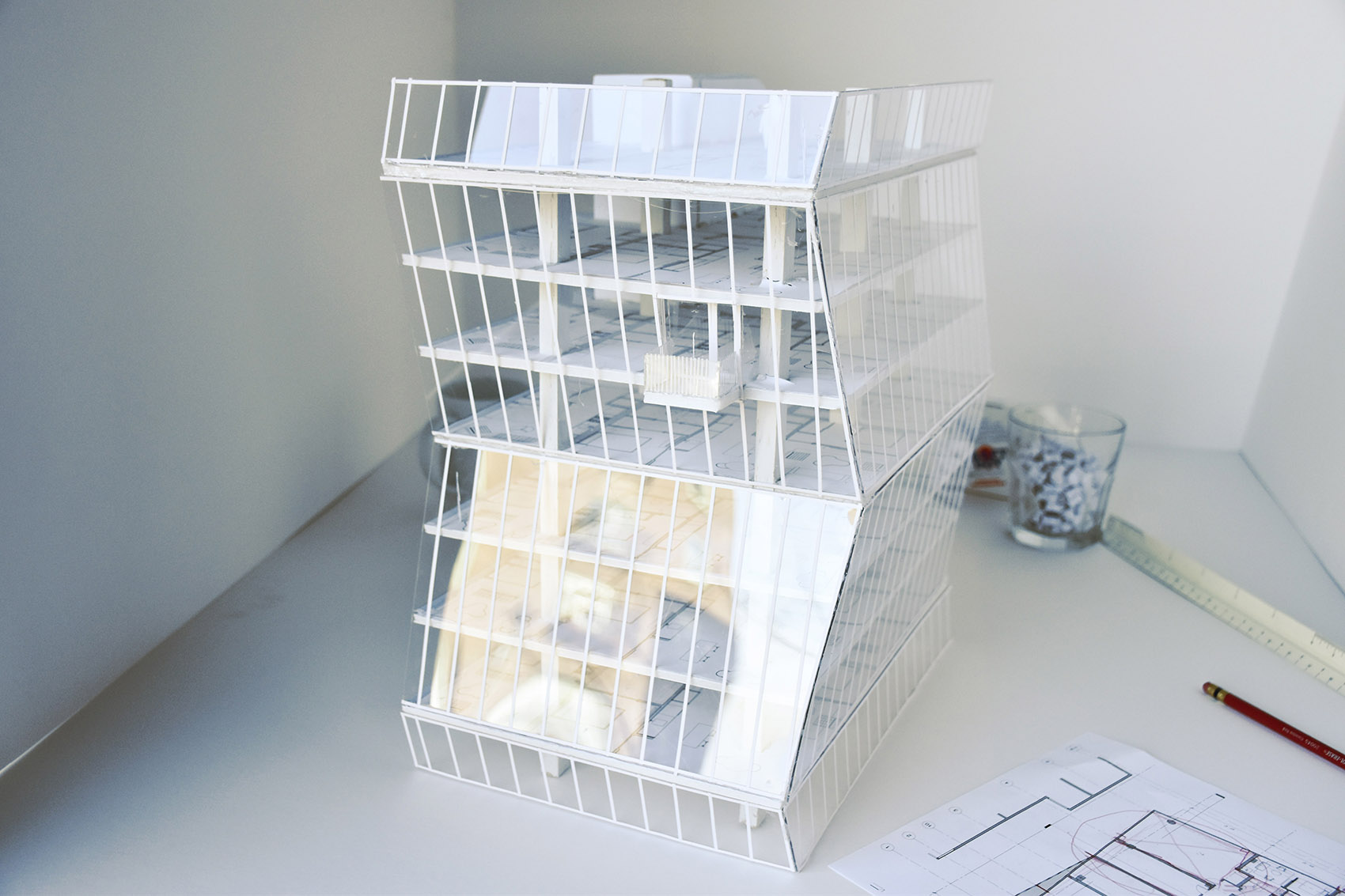 Skyglass Apartment by Hewitt Architects - 谷德设计网