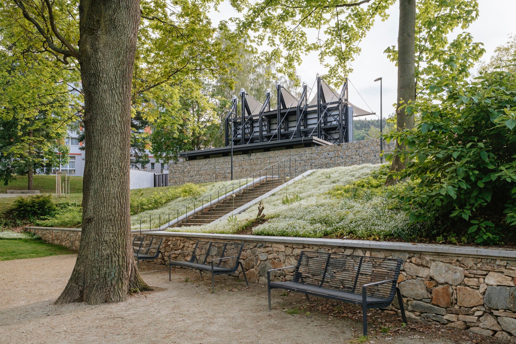 Revitalisation of Stéphanie’s Park by M2AU - 谷德设计网