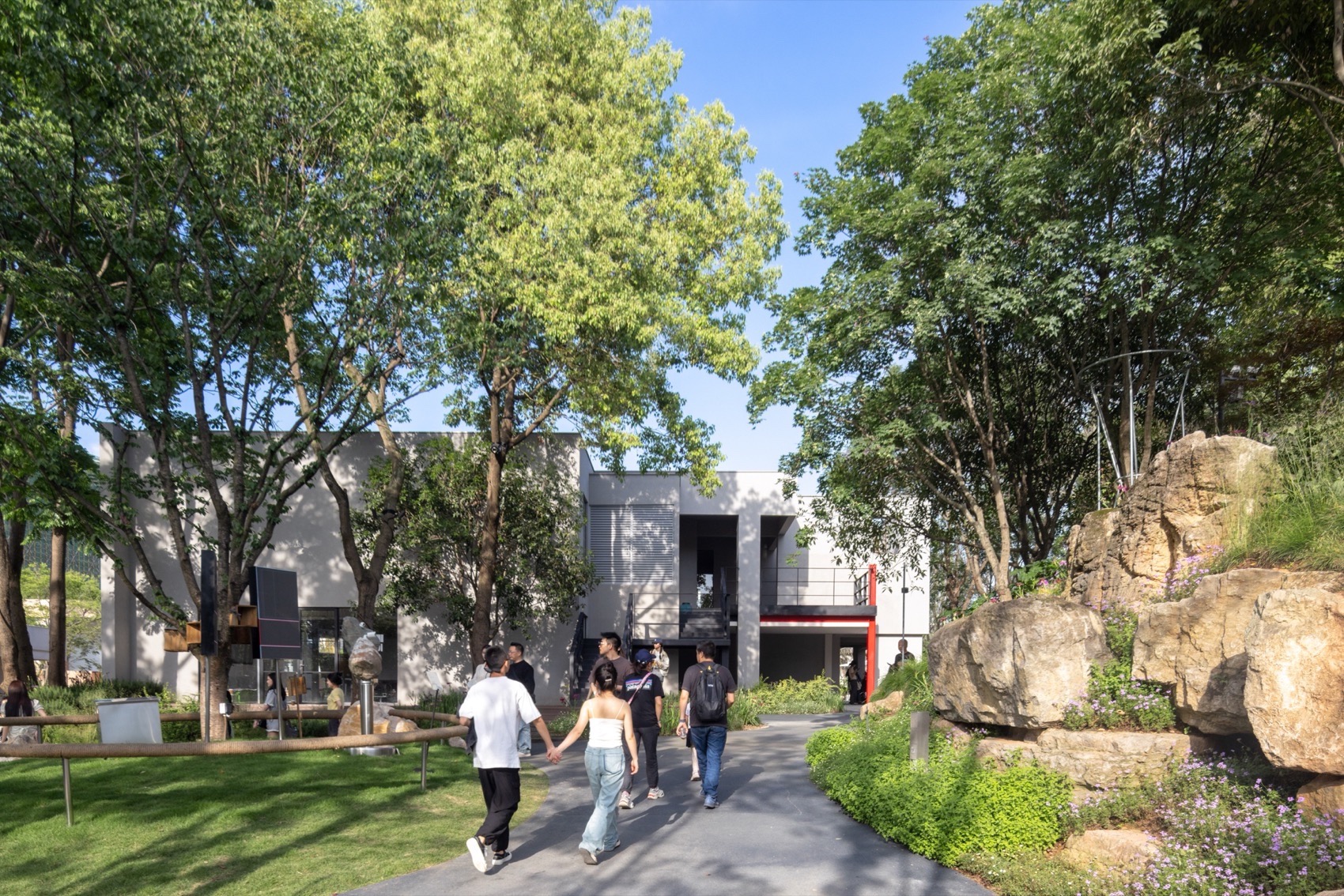 CPI’s New Retail Cluster Landscape Design by Yudao Landscape Design - 谷德设计网