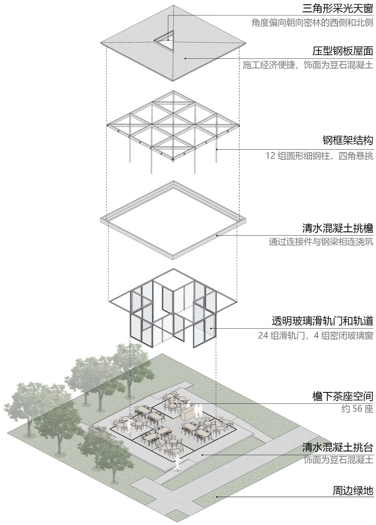 Nine-Square Pavilion by Atelier FCJZ - 谷德设计网
