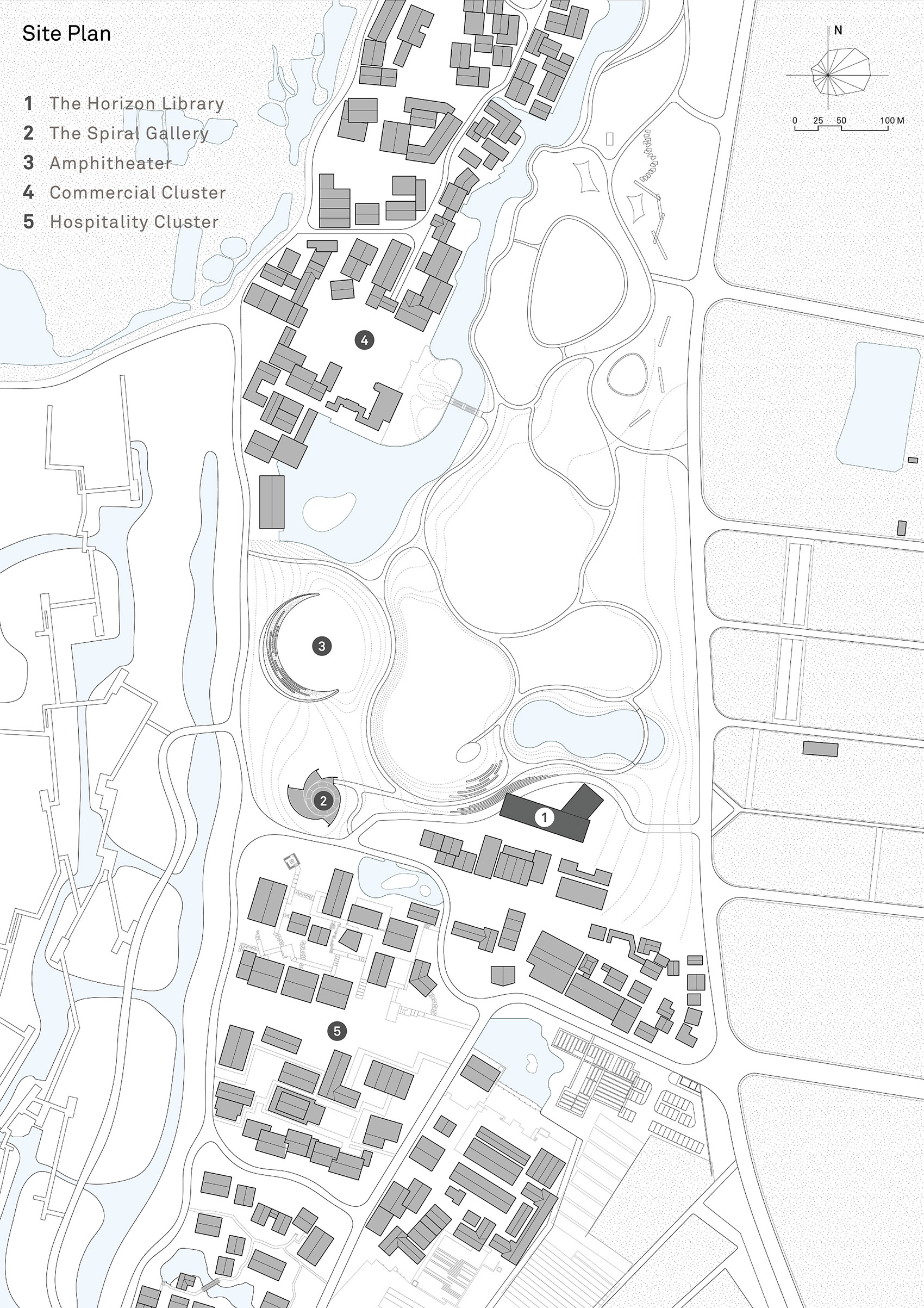 The Horizon Library by Protoscapes - 谷德设计网