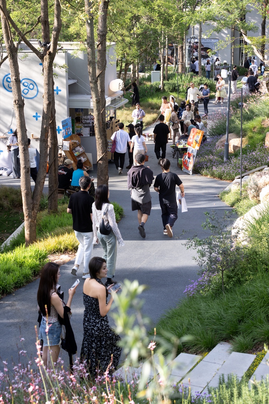 CPI’s New Retail Cluster Landscape Design by Yudao Landscape Design - 谷德设计网