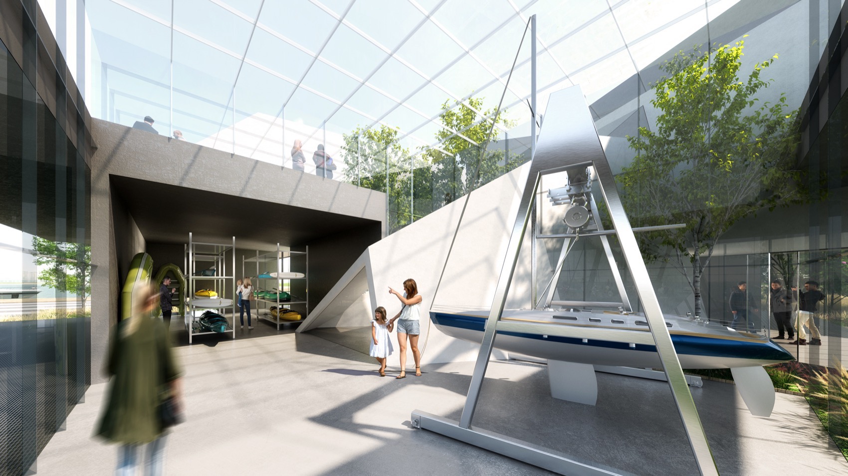 Wind Garden Post Station by ISOZAKI + HuQian Partners - 谷德设计网