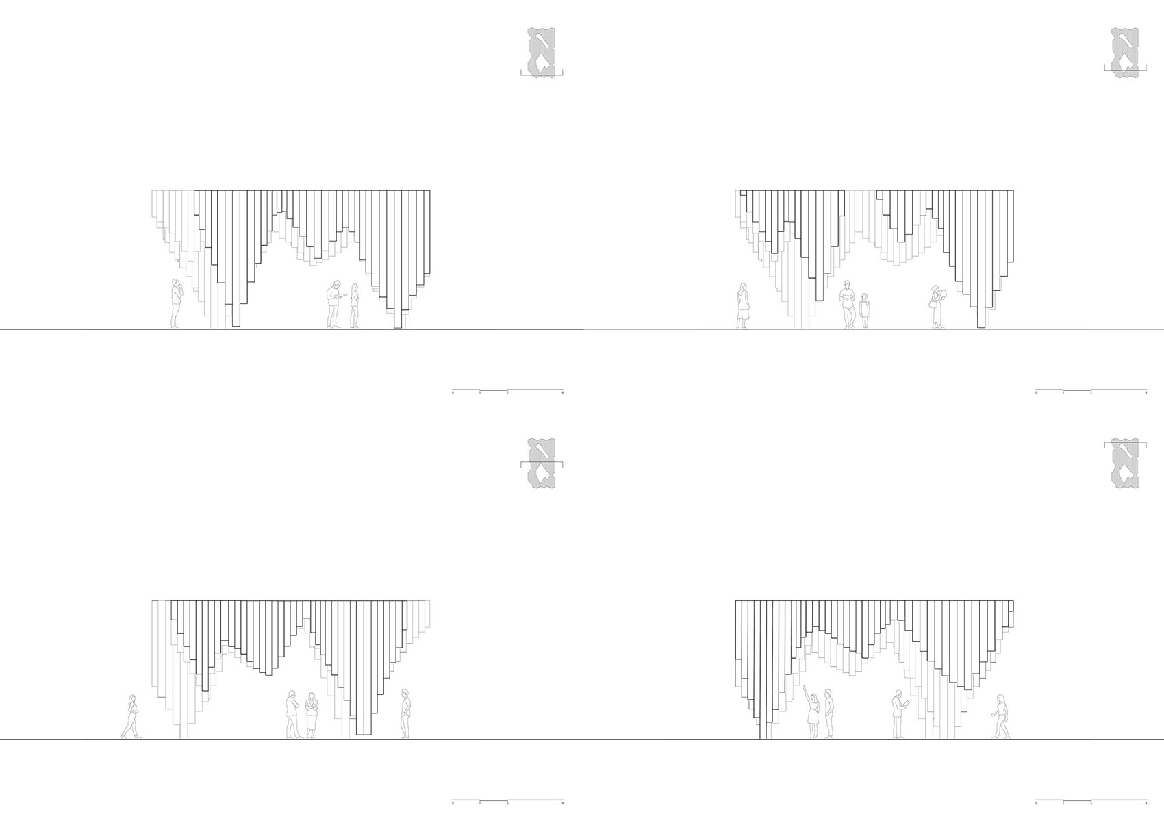Aluminum Grotto and Public Ground by HAS design and research - 谷德设计网