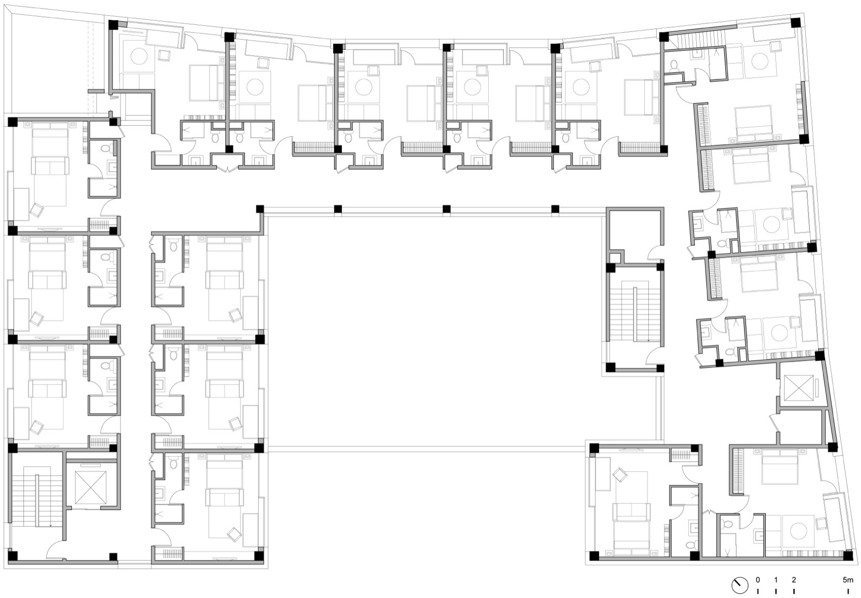 Aranya Youyi Bay Community, Mi Casa Su Casa Club Hotel, and Juanzong Apartment by genarchitects ...