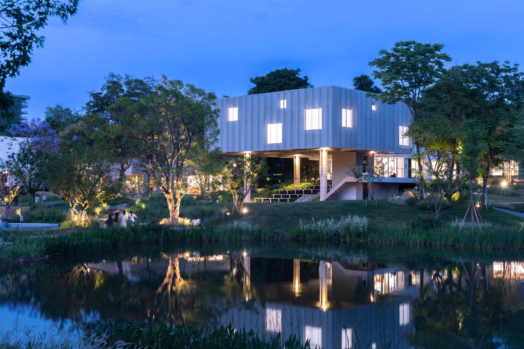 CPI’s New Retail Cluster Landscape Design by Yudao Landscape Design - 谷德设计网