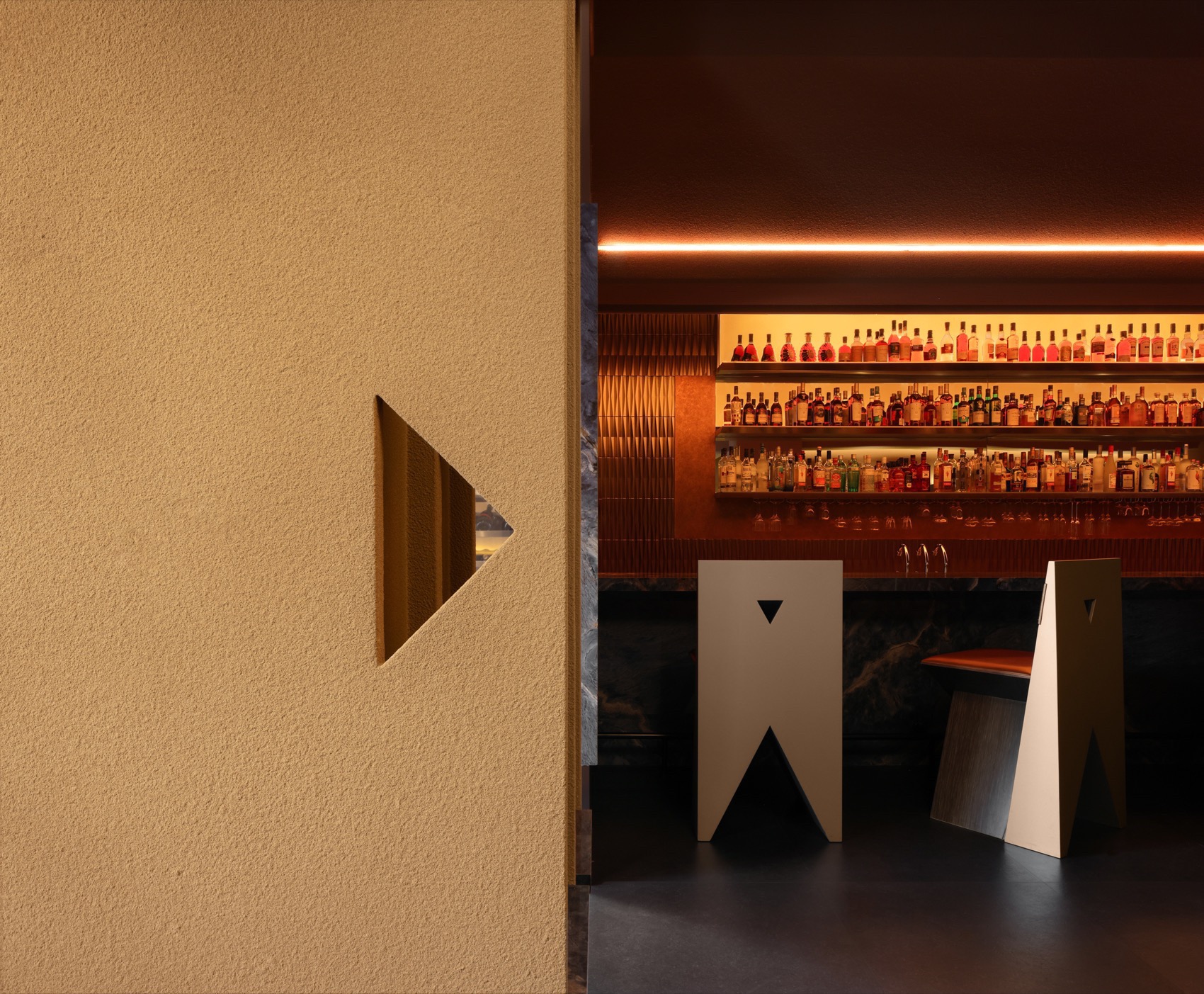 Origami酒吧，上海 / 弹性工作室 - 谷德设计网