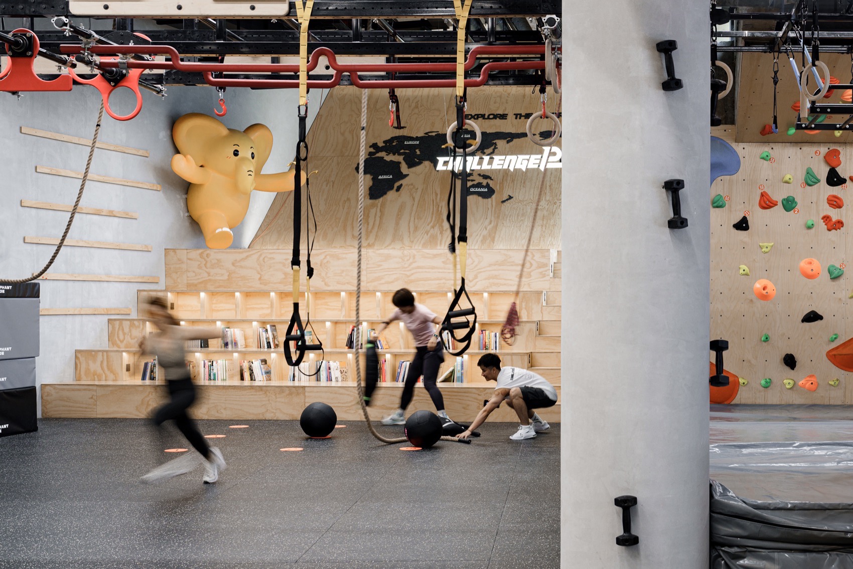 Elephant Guide Gym by 753Studio + WATERGUY - 谷德设计网