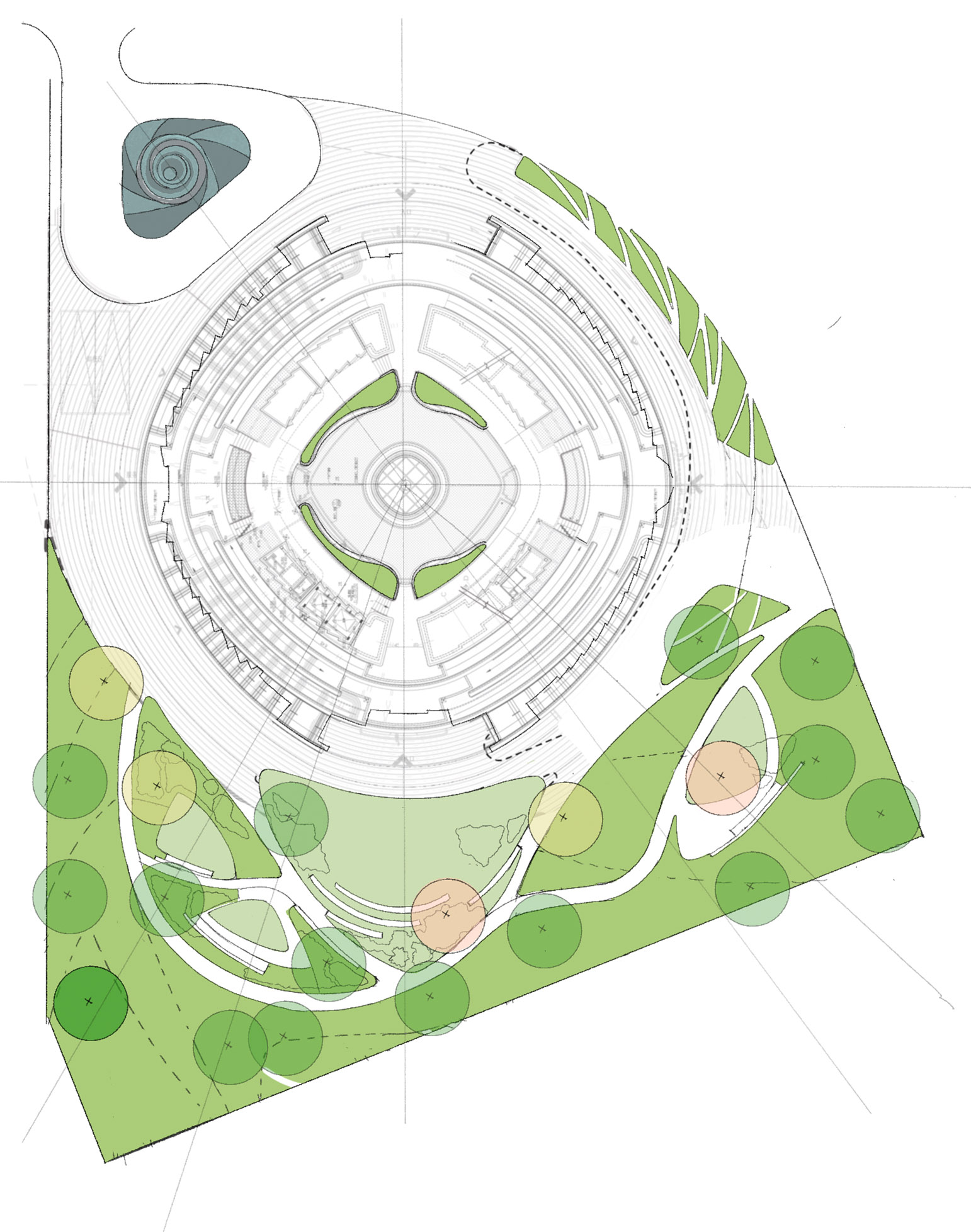 West Bund Orbit Landscape design by THLA - 谷德设计网