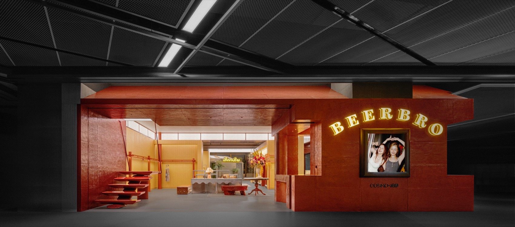 BeerBro Chengdu cosmo Concept Store by hia - 谷德设计网