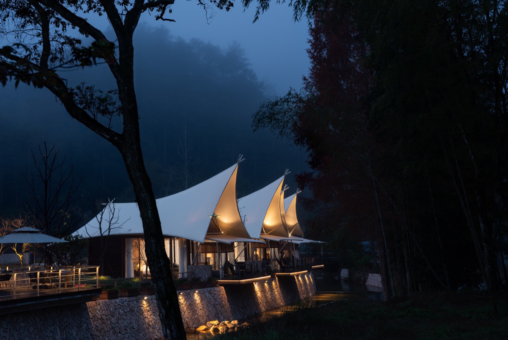 Shaowu City Erdu National Forest Health Tent Hotel by Dasong ...