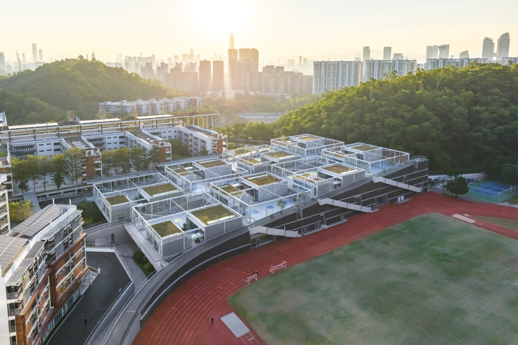 New Sports and Arts Centre of Hongling High School by O-office ...