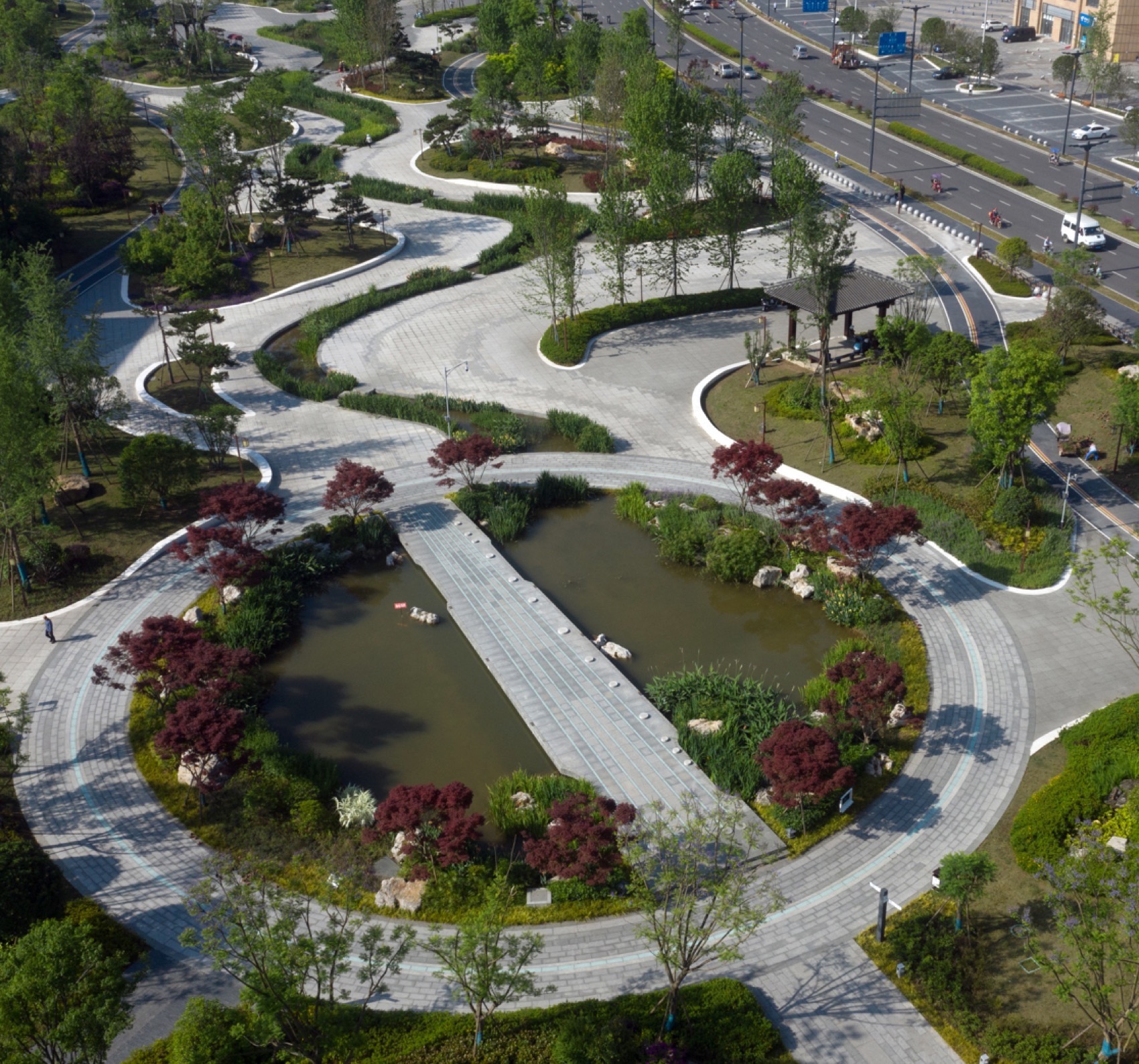 Qionglai Feng Qiu Huang Park by yǒu Landscape Architecture Design Ltd ...