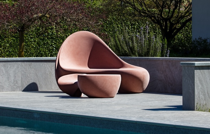 Ripple outdoor sofa and table for Serralunga by Zaha Hadid Architects ...