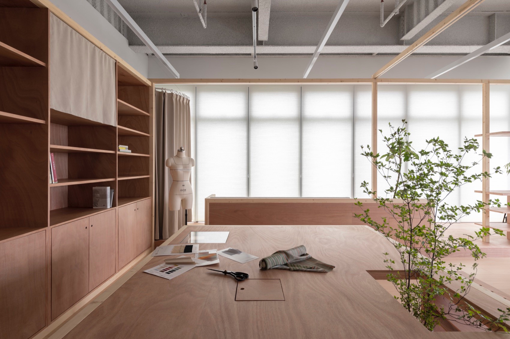 LINGYILI Office by Woodo Studio - 谷德设计网