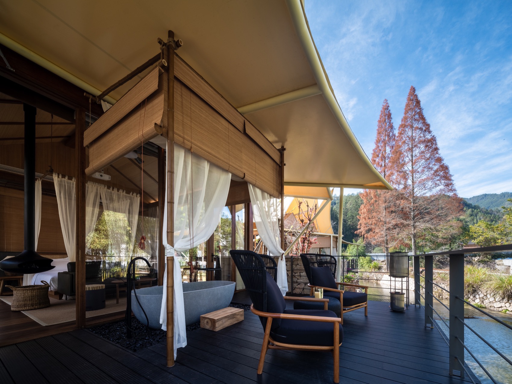 Shaowu City Erdu National Forest Health Tent Hotel by Dasong ...