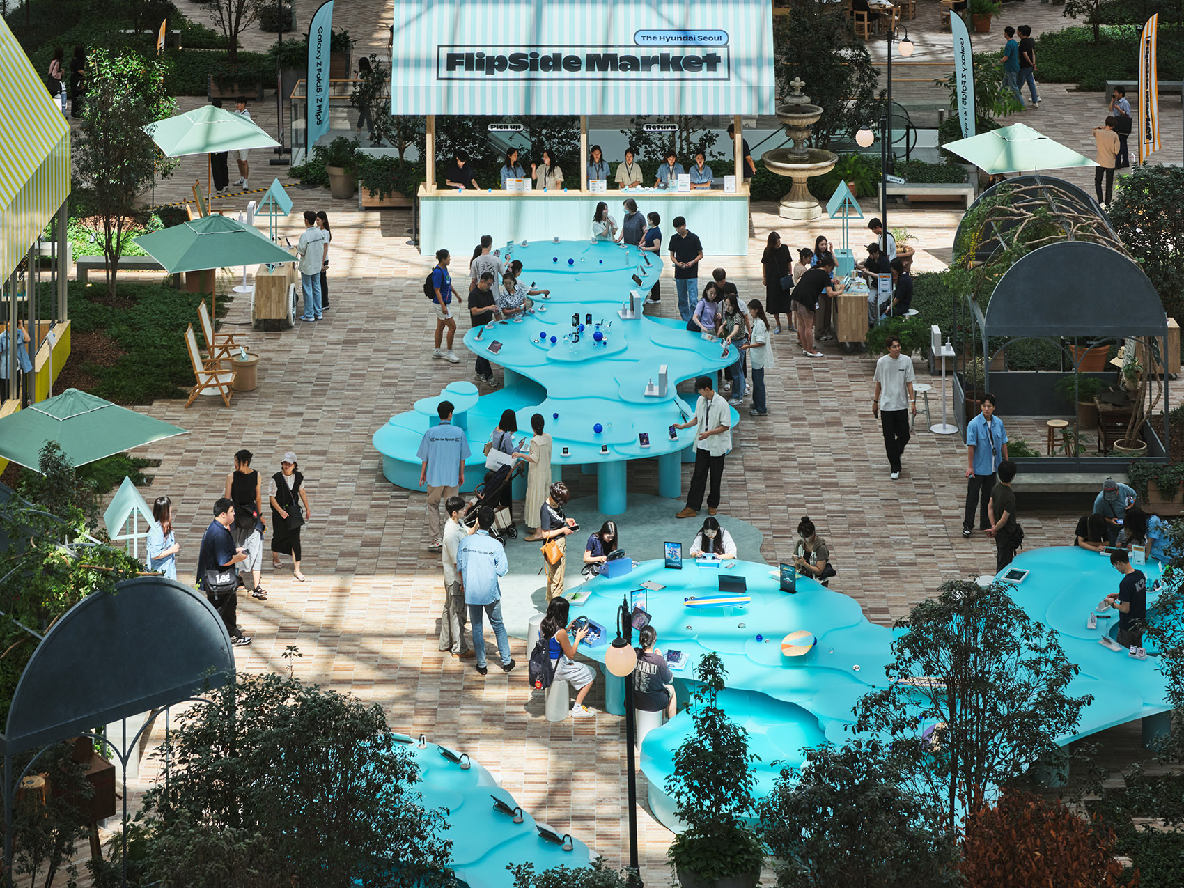 Flip side market by Indiesalon - 谷德设计网