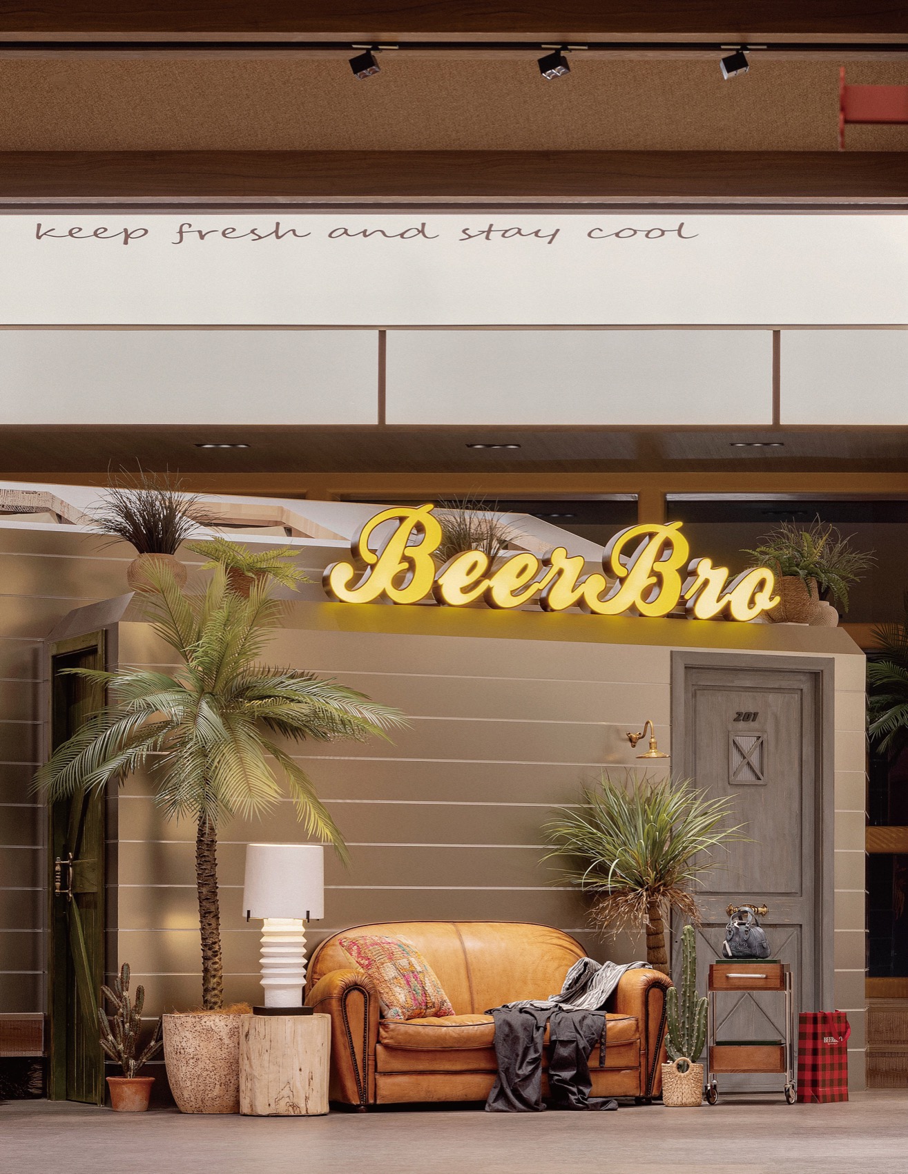 BeerBro Chengdu cosmo Concept Store by hia - 谷德设计网