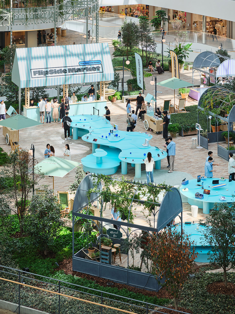 Flip side market by Indiesalon - 谷德设计网