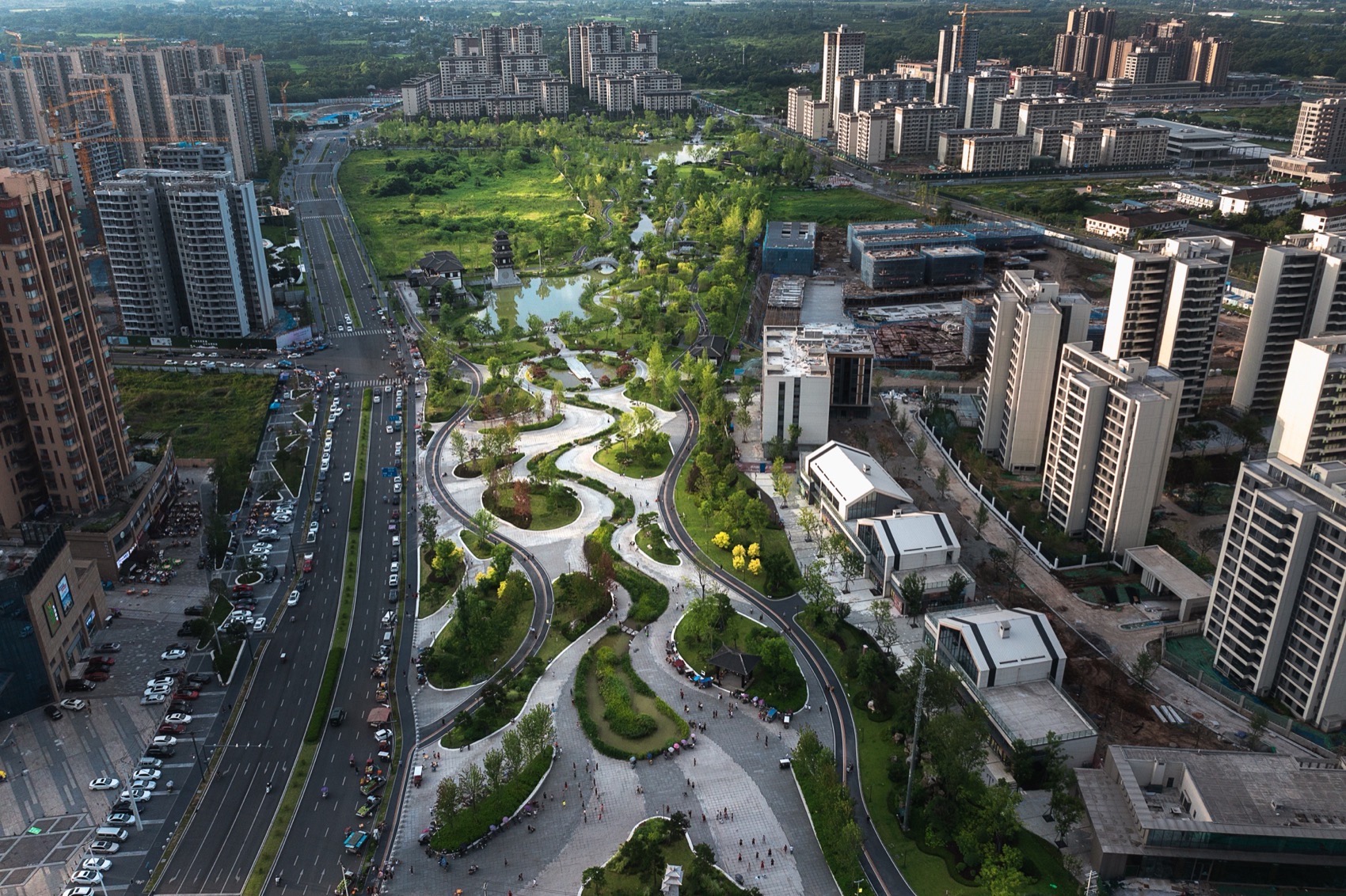 Qionglai Feng Qiu Huang Park by yǒu Landscape Architecture Design Ltd ...