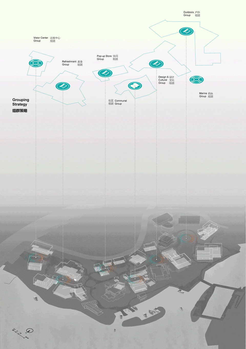 The Luxe Lakes CPI Island Commercial Renewal by VARI Design - 谷德设计网