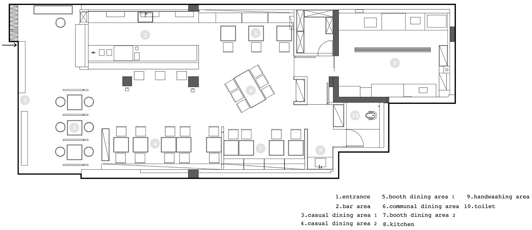 INFINITE Restaurant by wooom studio - 谷德设计网