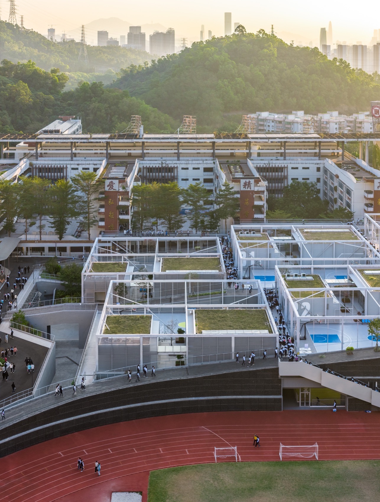 New Sports and Arts Centre of Hongling High School by O-office ...