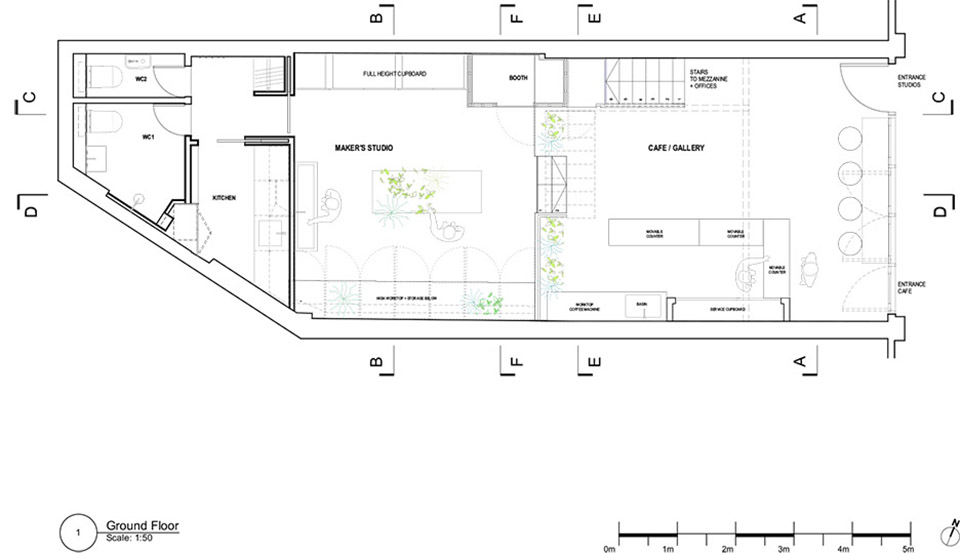 One and a Half CoWorking Studio by Trellik Design Studio - 谷德设计网