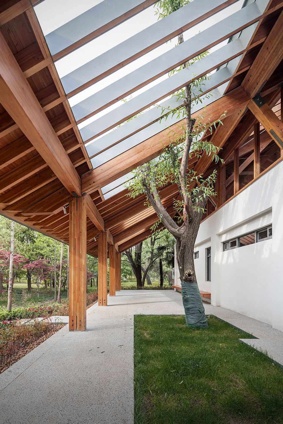 Service Stations of Changning Outer-Ring Ecological Park Belt by ...