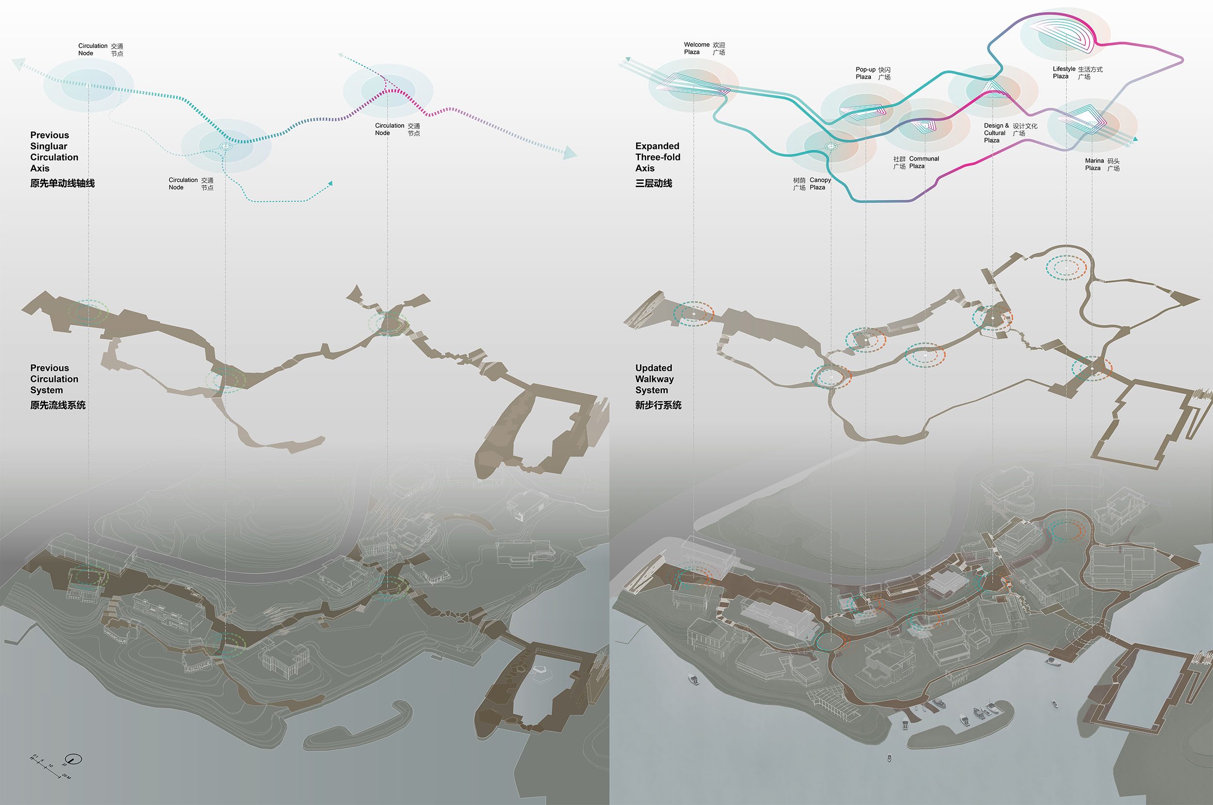 The Luxe Lakes CPI Island Commercial Renewal by VARI Design - 谷德设计网