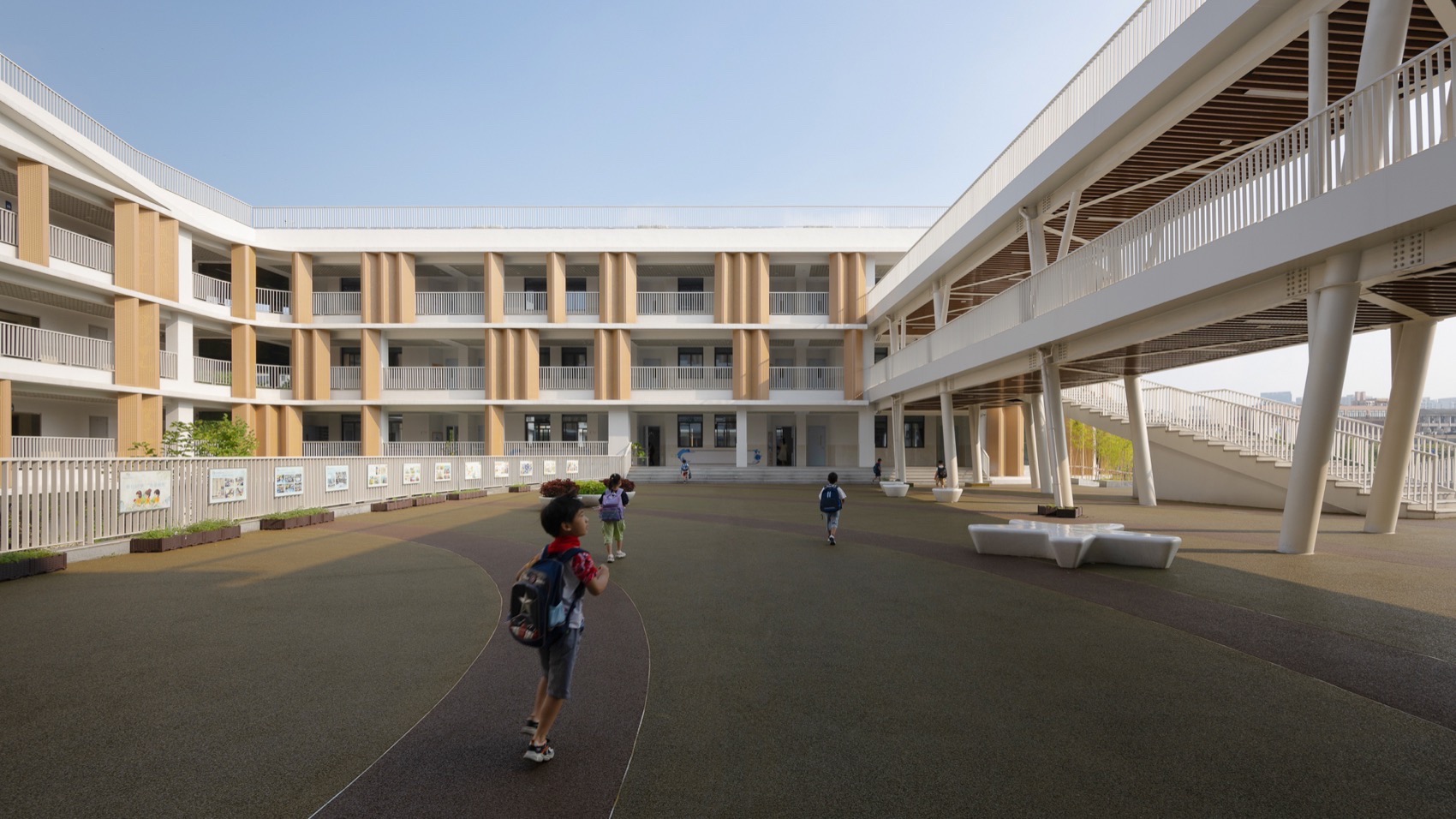 The Primary School of Hangzhou Shangtang Unit by UAD - 谷德设计网