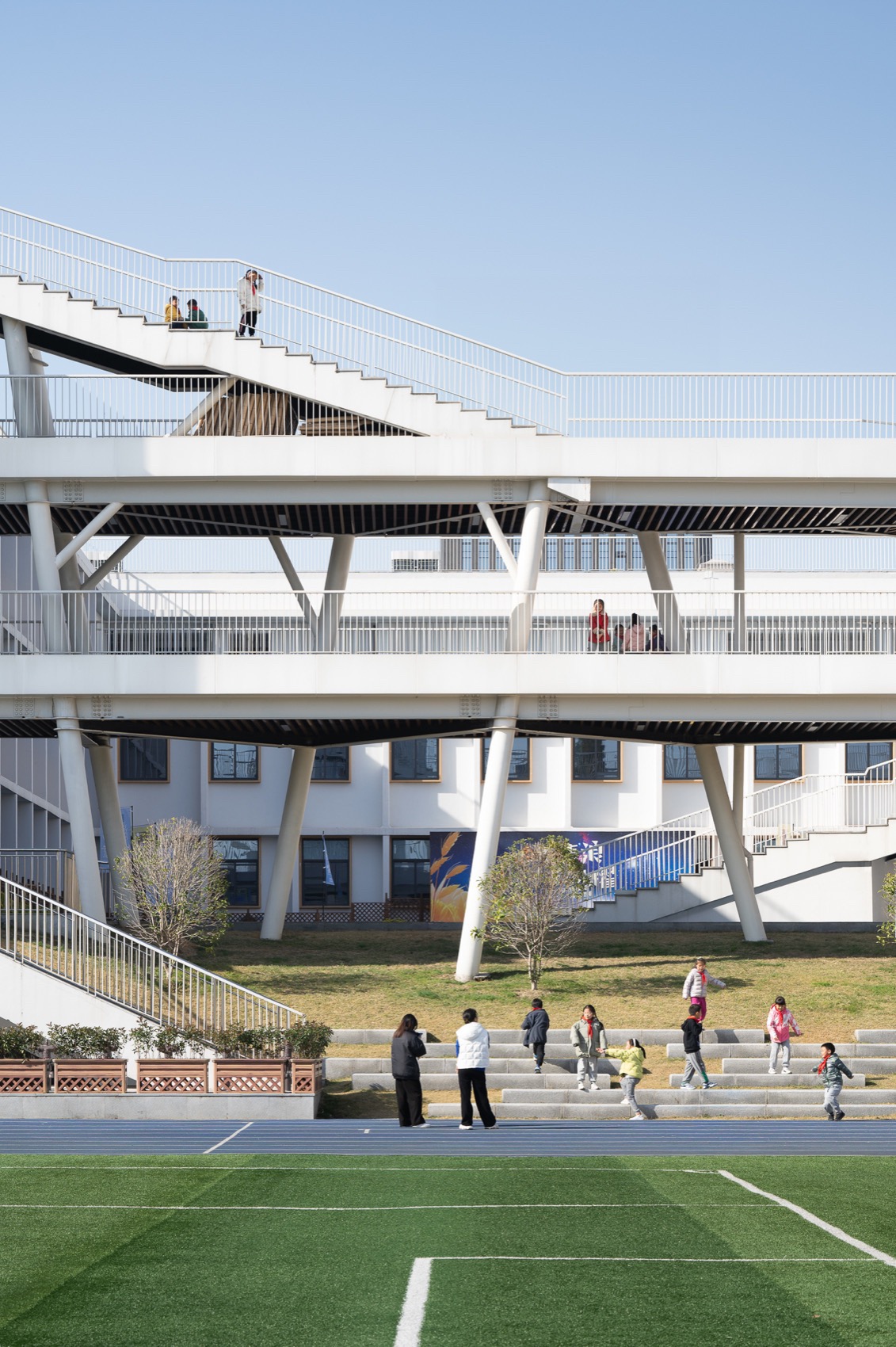 The Primary School of Hangzhou Shangtang Unit by UAD - 谷德设计网