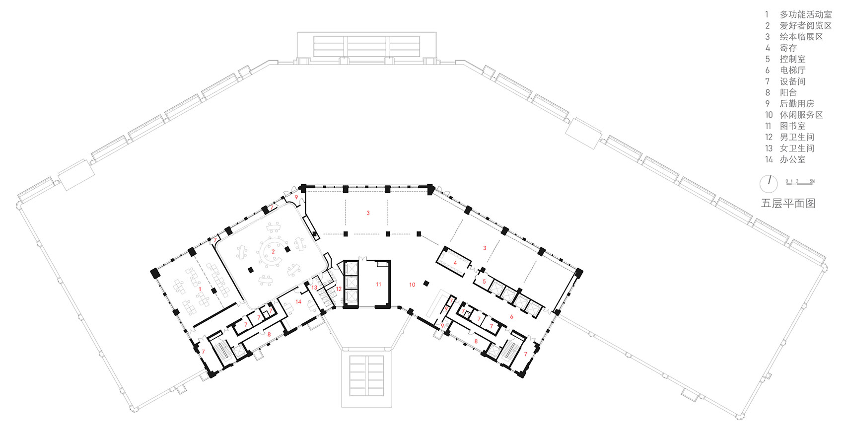 Cultural Center of No.9 Neighborhood Block by Atelier Z+ - 谷德设计网