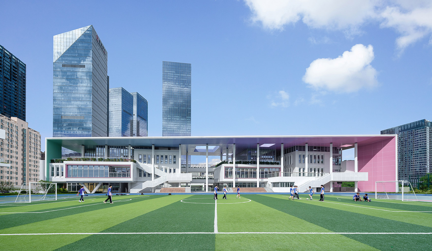 North Campus of Shenzhen Senior High School Group by Capol ...