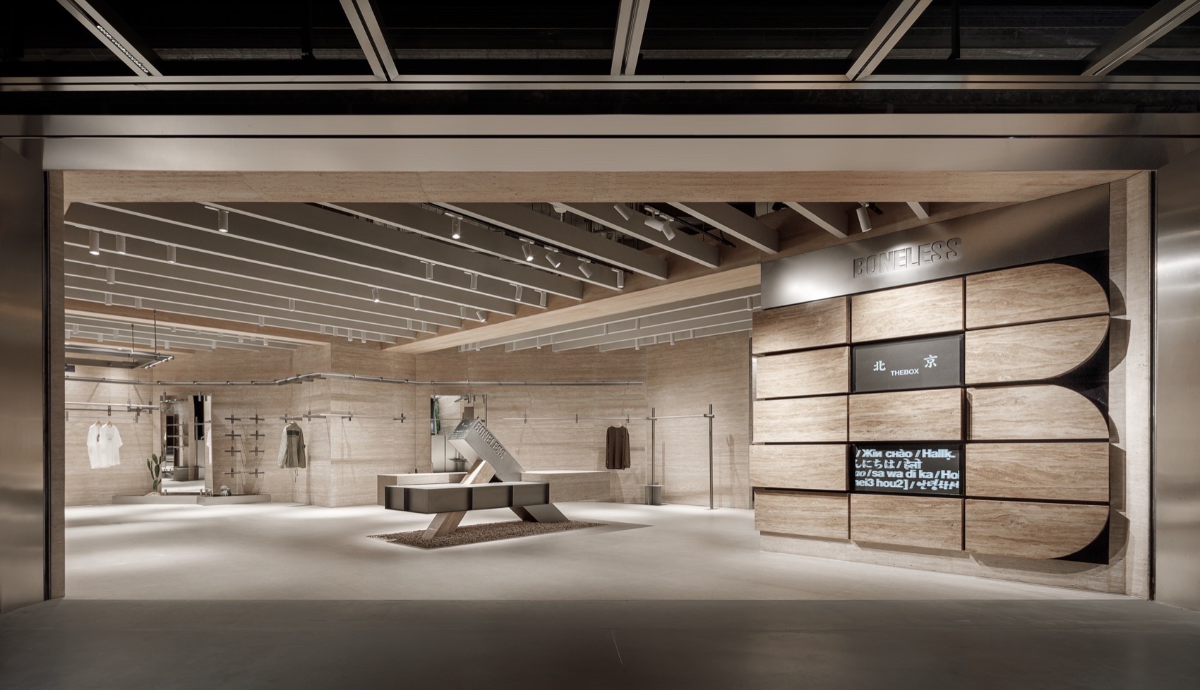 BONELESS FASHION STORE @ THE BOX BEIJING by StudioScript - 谷德设计网