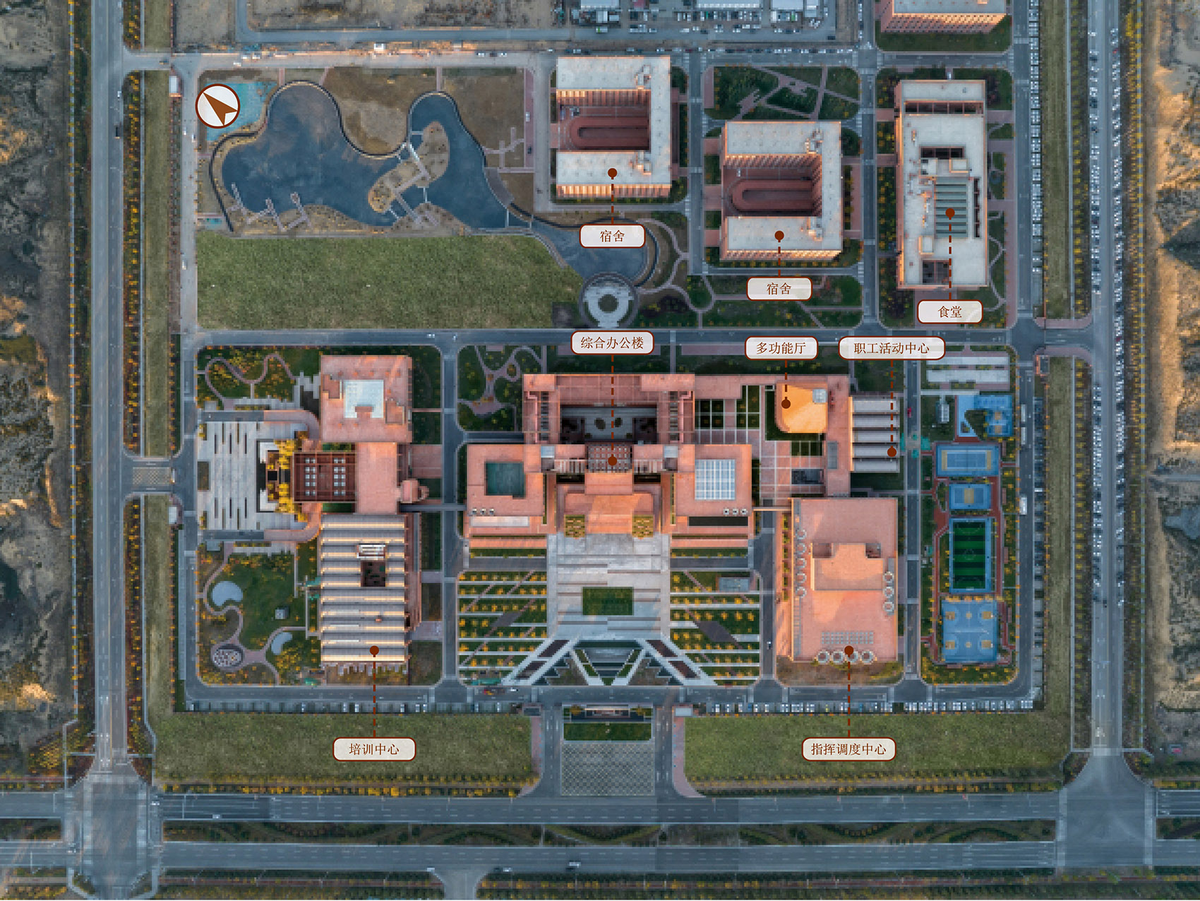 Shaanxi Coal Yulin Chemical Plant Project by cadri - 谷德设计网