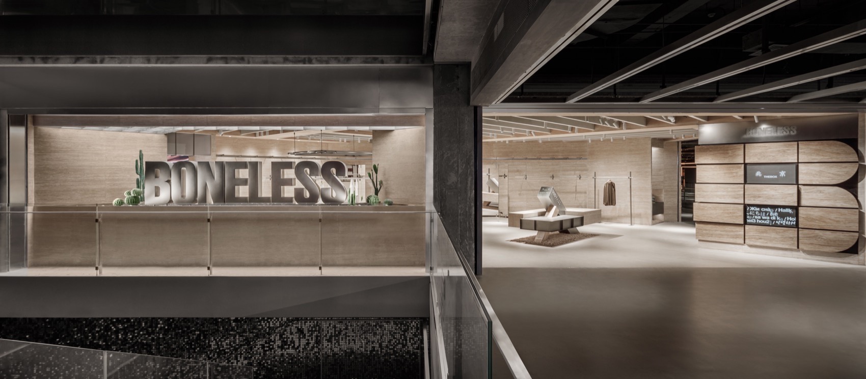 BONELESS FASHION STORE @ THE BOX BEIJING by StudioScript - 谷德设计网