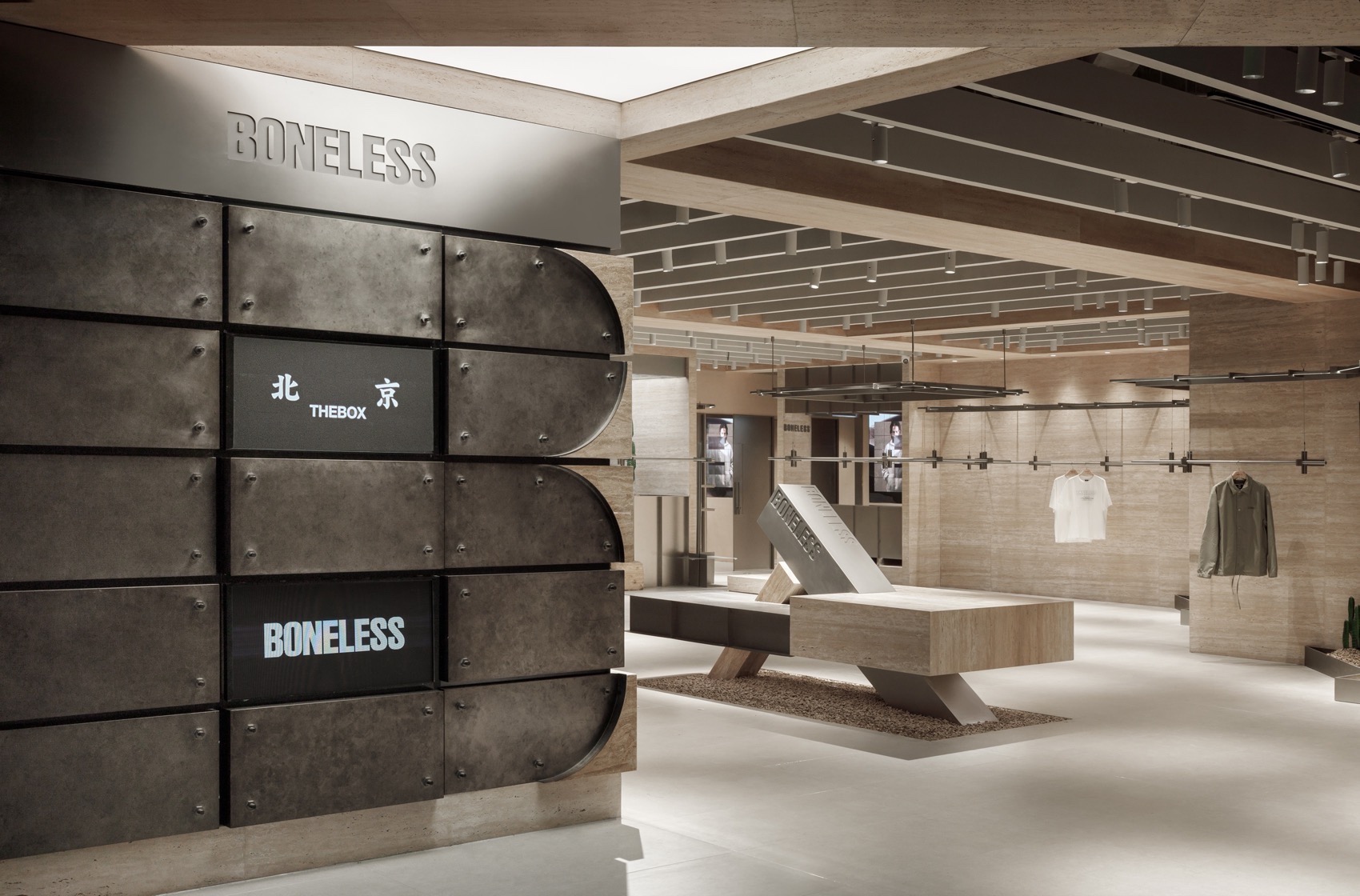 BONELESS FASHION STORE @ THE BOX BEIJING by StudioScript - 谷德设计网