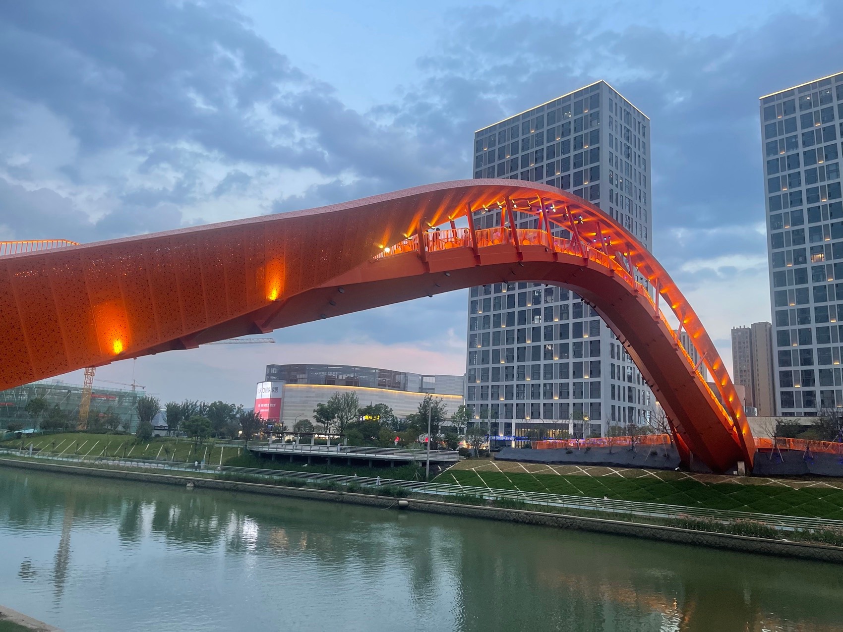 South Tiaoxi Landscape Corridor Bridge Design by POWERCHINA HUADONG ...