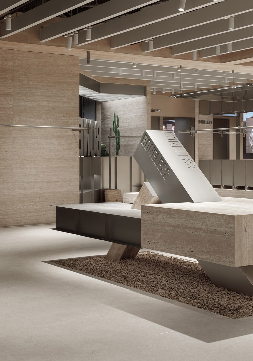 BONELESS FASHION STORE @ THE BOX BEIJING by StudioScript - 谷德设计网