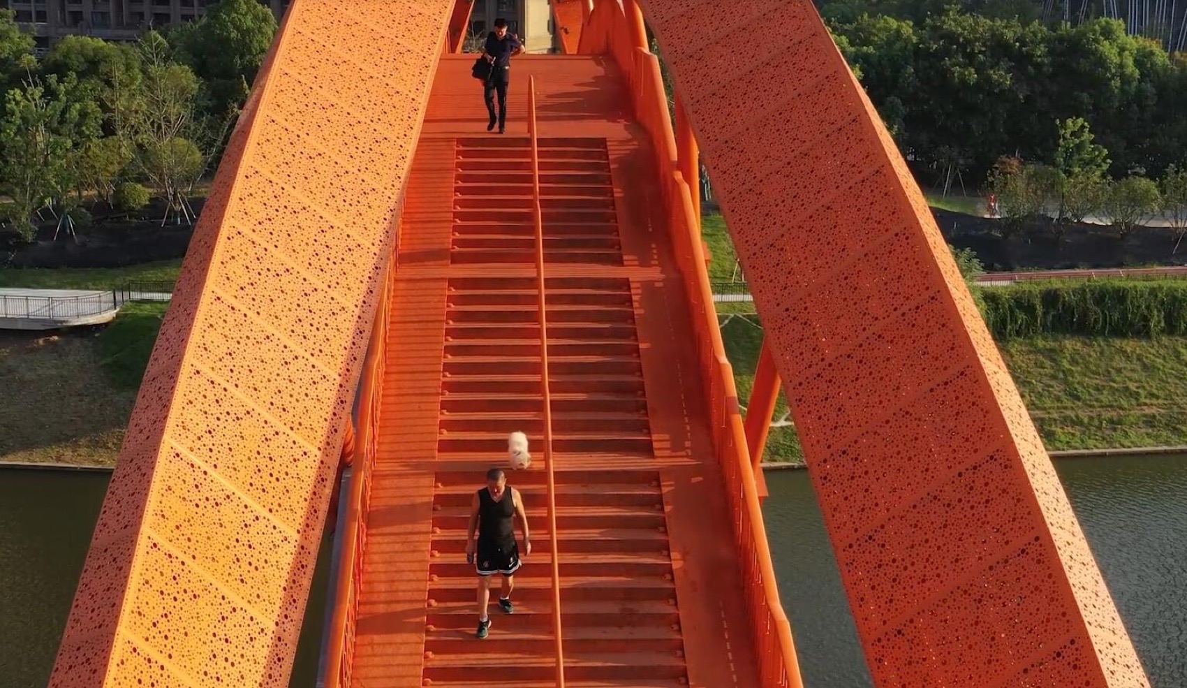 South Tiaoxi Landscape Corridor Bridge Design by POWERCHINA HUADONG ...